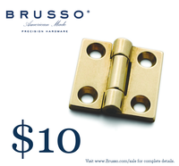 Brusso September $10 Hinge Sale – Brusso Hardware