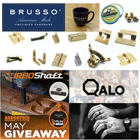 Wood Whisperer May Giveaway – Brusso Hardware