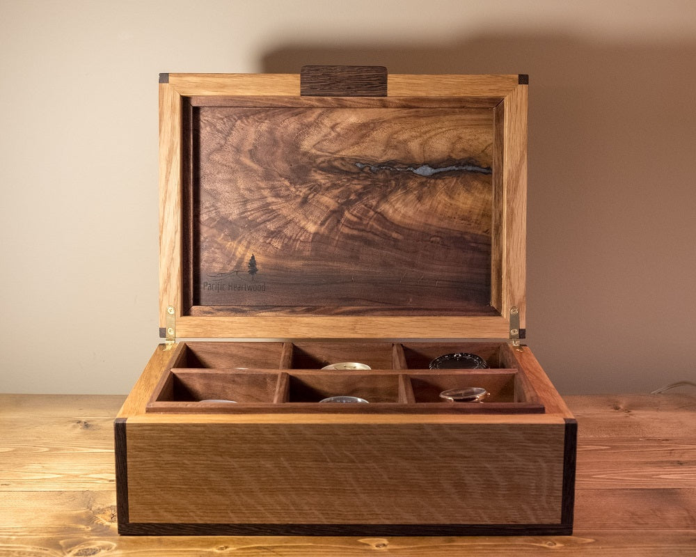 White Oak Watch Box from Steve Leonardo – Brusso Hardware